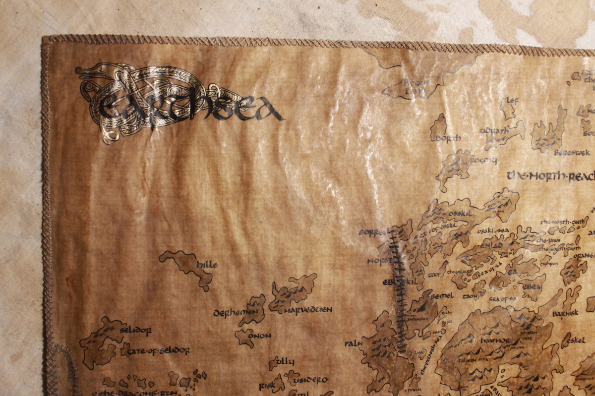 Earthsea hand drawn map – Curiosity Shop